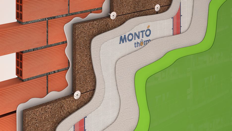 Sistema MONTÓ thêrm® Corcho Natural (NC) - Montó Pinturas